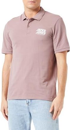 Jack & Jones Jack & Jones Jcoelliot Polo SS FST, Twilight Mauve, M Homme