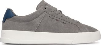 Tommy Hilfiger Sneakers Tommy Hilfiger Th Court Suede FM0FM05824 Grau