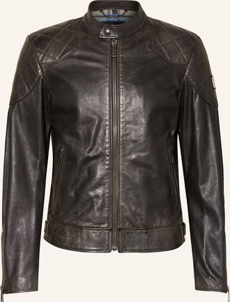 Belstaff Lederjacke Outlaw schwarz