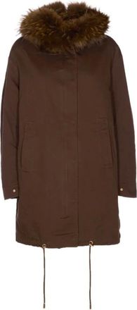 S.W.O.R.D 6.6.44 S.w.o.r.d 6.6.44, Femme, Manteaux, Brun, Taille: 42 FR Allwocho Parka