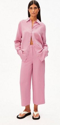 Armedangels Langarmbluse LINEN BLEND Bluse aus Leinen-Mix Loose Fit