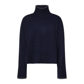 Pinko Rollkragenpullover - - Knitwear - Damen - Blau - XS