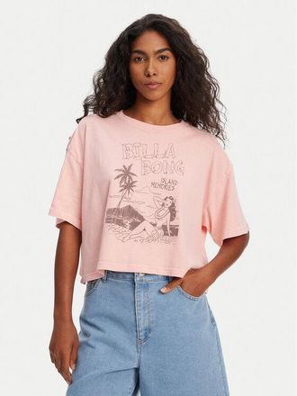Billabong T-Shirt Island Memories EBJZT00427 Korallenfarben Oversize
