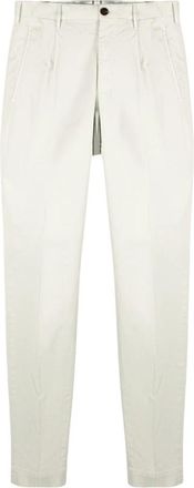 Incotex Bundfaltenhose aus Baumwolle mit zulaufendem Bein - - Trousers - Herren - Beige - L
