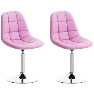 Clp Ensemble de 2 chaises Emil en rose -likele