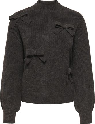 Only Onllisa Ls Bow Pullover KNT Noos