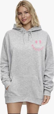 Worldclassca Hoodie Worldclassca Oversized WHATEVER Hoodie Kapuzenpullover Sweatshirt Neue Kollektion - Stilvolle und gem&uuml;tliche Casual Mode f&uuml;r Damen
