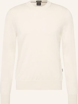 HUGO BOSS Pullover Leno weiss