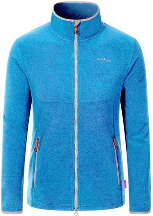 Blue Wave Fleecejacke Marcy Damen Jacke Marcy in moderner Streifenoptik mit Stehkragen