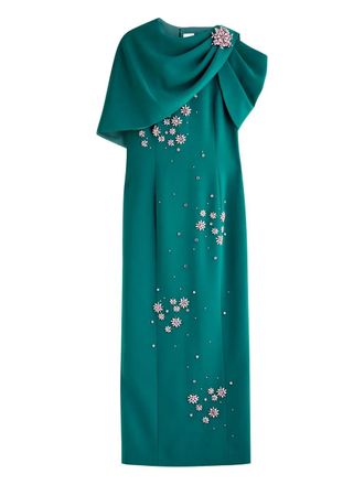 Huishan Zhang Isolde Abendkleid - Grün