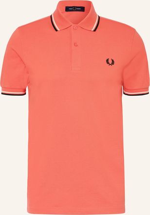 Fred Perry Piqu&eacute;-Poloshirt rot