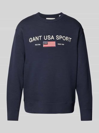 GANT Sweatshirt mit Label-Stitching