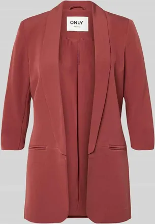 Only Regular Fit Longblazer mit 3/4-&Auml;rmeln Modell ELLY