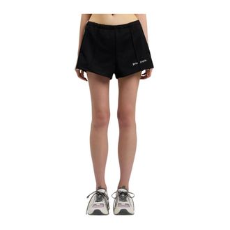 Palm Angels Damen, Shorts, Schwarzk, SGr&ouml;&szlig;e