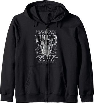 Trendy Apparel Summer Series Wildflower Music Festival 1986 Kapuzenjacke