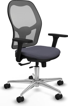 Piqueras y Crespo B&uuml;rostuhl mit 3D-Armlehnen, h&ouml;henverstellbare Lendenwirbelst&uuml;tze, ausgestattet mit Syncro/Translack und eingespritztem Schaum. Mit Rollen von 65 mm Ny