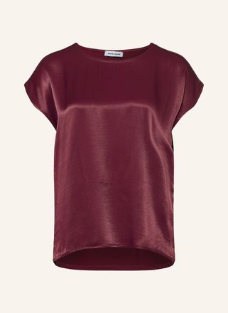 More & More More & More T-Shirt Im Materialmix rot