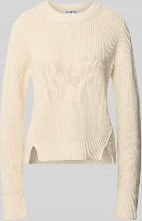 Jake*s Casual Slim Fit Pullover aus reiner Baumwolle