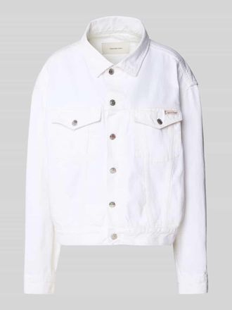 Calvin Klein Jeans Jeansjacke mit Label-Patch