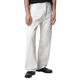 A Gold E Magnus Hose Jean - - Jeans - Herren - Wei&szlig; - W33