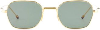 Thom Browne Femme, Accessoires, Jaune, Taille: ONE Size Lunettes de soleil rectangulaires