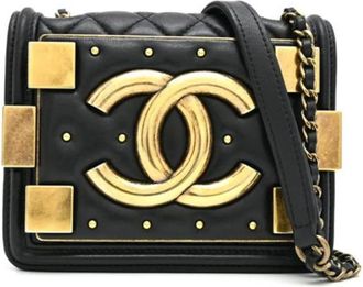 Chanel Sac bandouli&egrave;re vintage doccasion - Femme - Pre-owned - Noir - Taille: ONE Size
