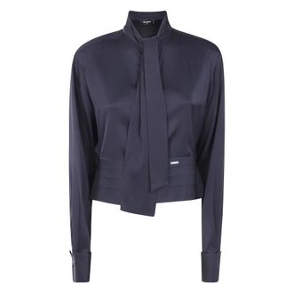 Dsquared2 Damen, Blusen & Hemden, Schwarzk, XSGr&ouml;&szlig;e