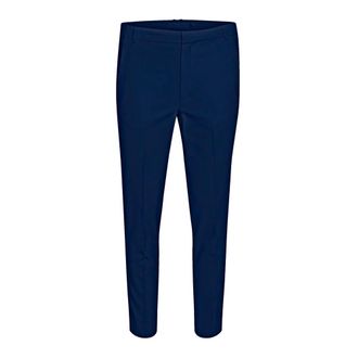 Inwear Klassische Marineblaue Anzughose - - Trousers - Damen - Blau - XL