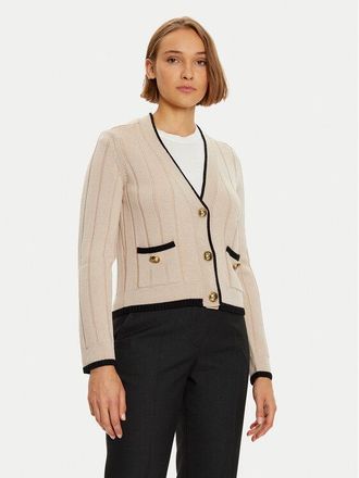 Luisa Spagnoli Strickjacke Mozione 58437 Beige Regular Fit