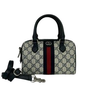 Gucci Pre-owned Ophidia GG PVC Leder 2way Bag - - Pre-owned - Damen - Blau - ONE SIZE