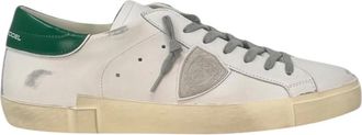 Philippe Model Homme, Chaussures, Blanc, Taille: 41 EU Prsx Low Baskets