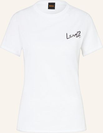 HUGO BOSS T-Shirt Elogo weiss