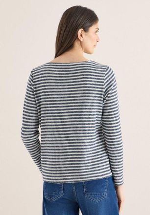 Cecil Langarmshirt mit U-Boot-Ausschnitt