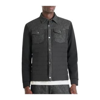 Antony Morato Schmale Passform Mantel in Schwarz - - Jackets - Herren - Schwarzk - M
