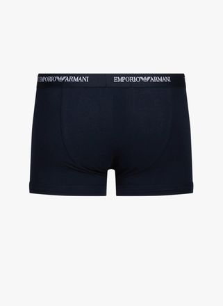 Emporio Armani Lot de trois boxers en coton m&eacute;lang&eacute;