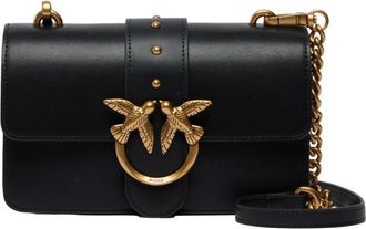 Pinko Pinko, Femme, Sacs, Noir, Taille: ONE Size Love Bag One Small Sac bandouli&egrave;re