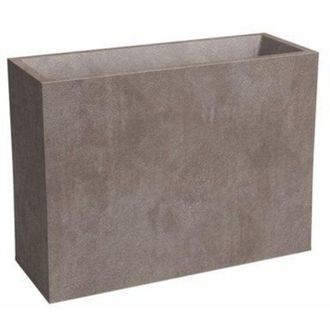 Artevasi Jardiniere haute - SYDNEY - Plastique - Taupe - 80 cm - 50 L - Dimensions: 79.5x29.5x68cm