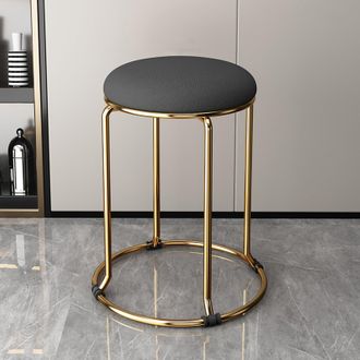 Generic Schminkstuhl, Frisiertischhocker mit verdicktem Stahlrahmen für weiche und belastbare Stabilität und Tragfähigkeit, ideal für Wohnzimmer und Schlafzim