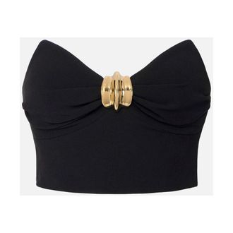 Elisabetta Franchi Damen, Oberteile, Schwarzk, MGr&ouml;&szlig;e