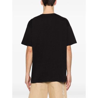 Wild Donkey Graphic-Print Crew Neck T-Shirt - Black