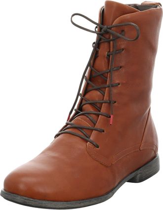 Think Damen AGRAT Stiefelette, Cognac 3010, 40.5 EU Schmal