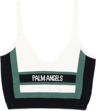 Palm Angels débardeur Racing - Bleu