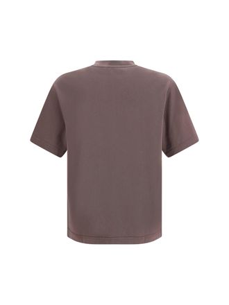 Jacquemus Mens Logoed T-Shirt Brown Cotton T-Shirts And Polos