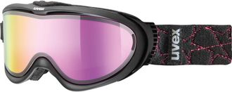 Uvex Skibrille Comanche to, Black/Litemirror Pink, One Size