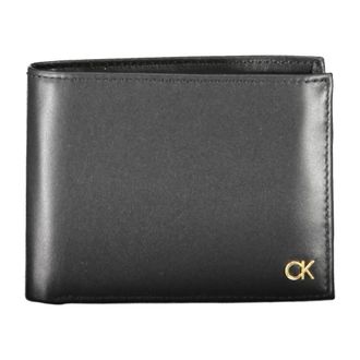 Calvin Klein Homme, Accessoires, Noir, Taille: ONE Size Portefeuille 2 Compartiments