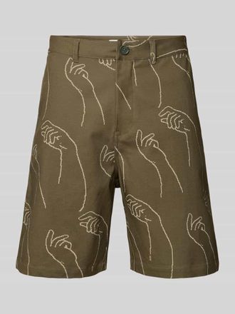 Wood Wood Regular Fit Shorts mit Eingrifftaschen Modell fallon