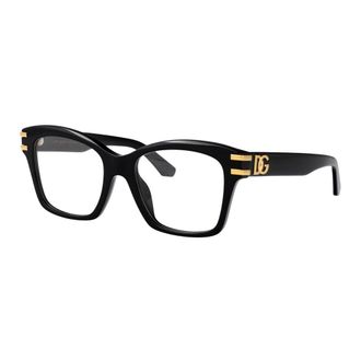 Dolce & Gabbana Femme, Accessoires, Noir, Taille: 54 MM Lunettes Optiques Élégantes 0Dg3419