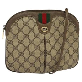 Gucci Pre-owned Cuir sacs-gucci - Femme - Pre-owned - Beige - Taille: ONE Size