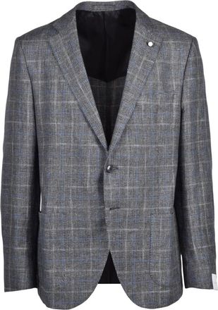 Luigi Bianchi Mantova Homme, Vestes, Gris, Taille: 3XL Giacca Stondata