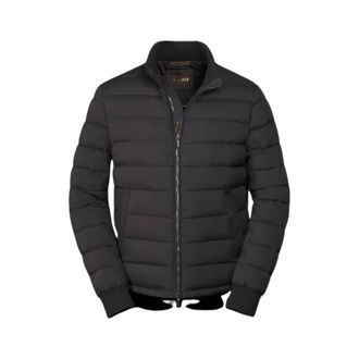Moorer Homme, Vestes, Noir, Taille: XL Veste Bomber Branca